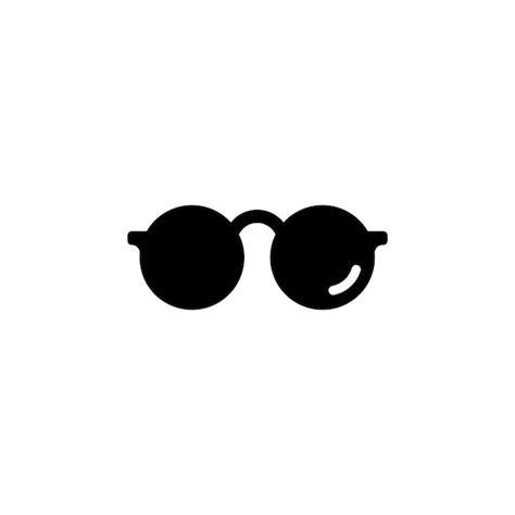 Glasses Icon Premium Vector