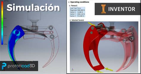 Creación De Una Simulación Con Autodesk Inventor Prototicad 3d