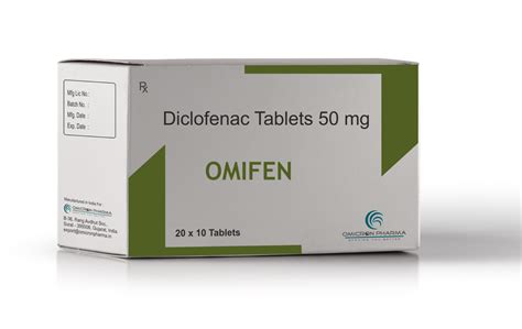 Omifen Declofenac Tablets 50 Mg At Rs 14stripe In Surat Id 24460101191