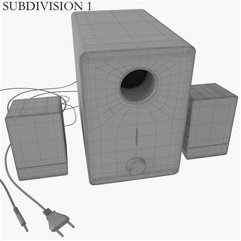 Microlab M 666 3d Model