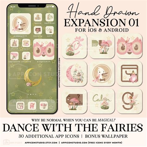 Green App Icon Pack Cute Icon Pack Iphone Icons Pastel Aesthetic