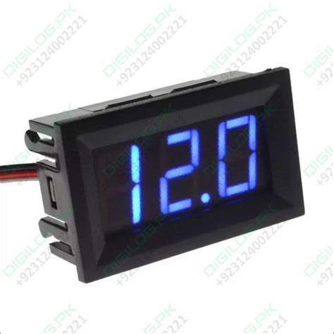 3 Wire 0 100v Red Led Digital Voltmeter Module Panel Meter Dc4 30v