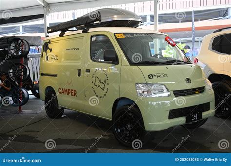 Toyota Liteace Van At Manila International Auto Show In Pasay