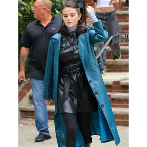 Mabel Mora Only Murders In The Building Season 5 Selena Gomez Leather Coat