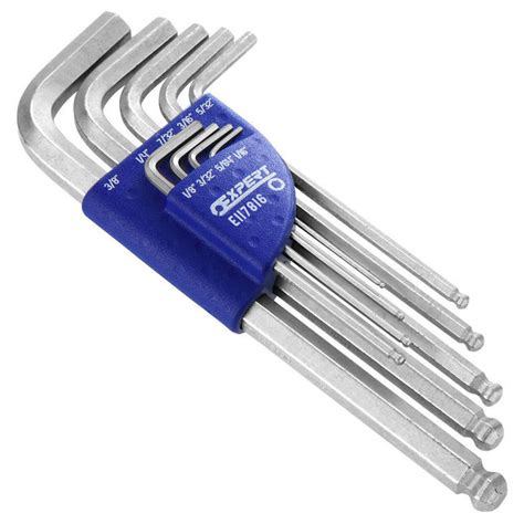 Facom Expert By Facom E117816b Set Of 9 Hex Keys Inch