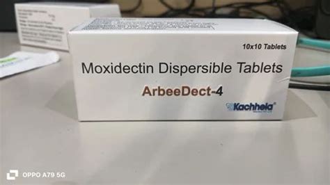 Moxidectin Dispersible Tablets Arbeedect 4 At ₹ 250strip In Nagpur Id 2856369839155