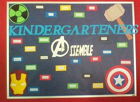The Avengers Classroom Decorations And Bulletin Boards At Indiana