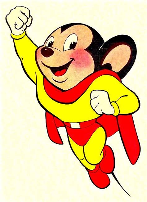 The Mighty Mouse Fun Club Old Cartoon Characters Cartoon Character
