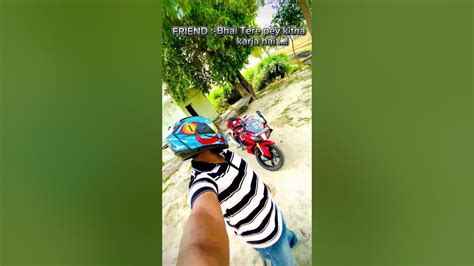 Wait For End 😂bikerbikerliferr310riderfeedshortsforyou