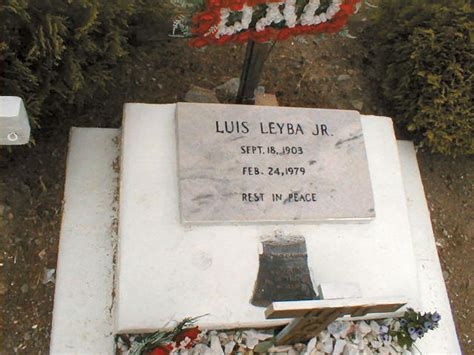 Luís Leyba Jr 1903 1979 Find A Grave Memorial