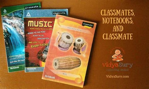 Classmate Notebooks And Classmates And A Contest Vidya Sury Collecting Smiles