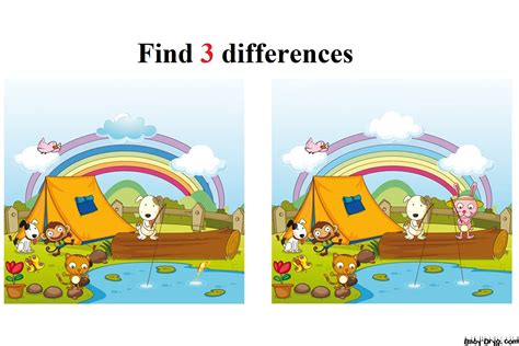 Game Find The Difference Find The Difference In The Pictures For Free