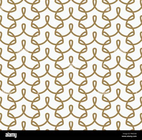 Modern Luxury Geometrical Ornaments With Lines Seamless Patterns