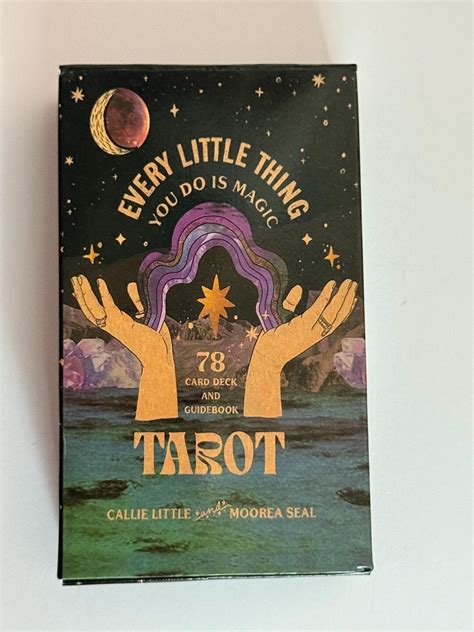 The 𝐄𝐯𝐞𝐫𝐲 𝐋𝐢𝐭𝐭𝐥𝐞 𝐓𝐡𝐢𝐧𝐠 You Do Is Magic Tarot Deck Etsy