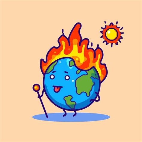 Premium Vector Global Warming Vector