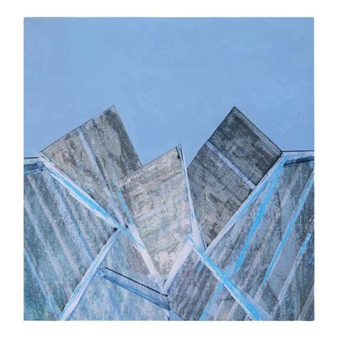 Architectural Assemblage Abstract Collage Chairish