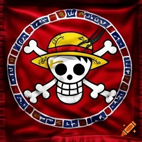 One Piece Logo Featuring Pirate Theme And Artistic Design On Craiyon