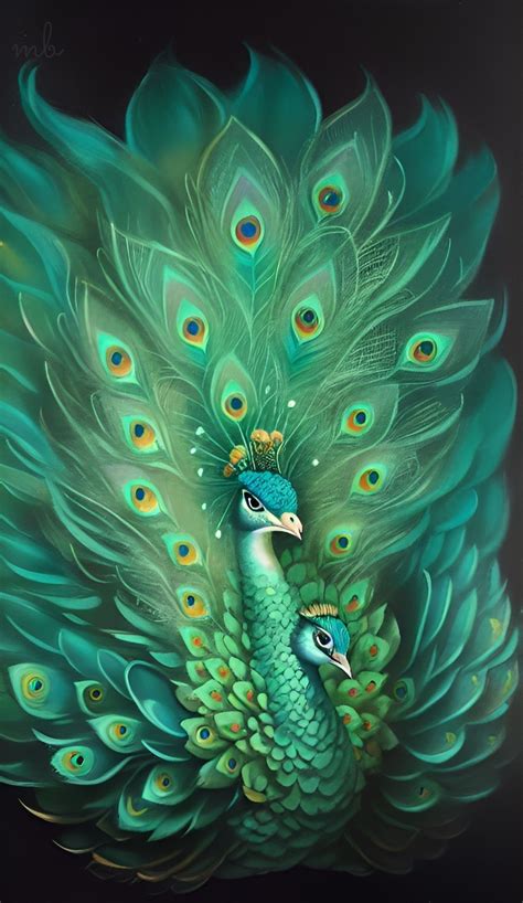 Peacock Fantasy Art