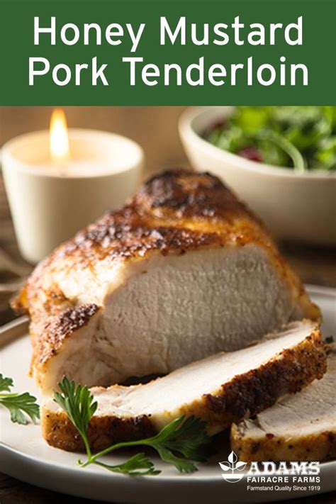 Honey Mustard Pork Tenderloin Recipe