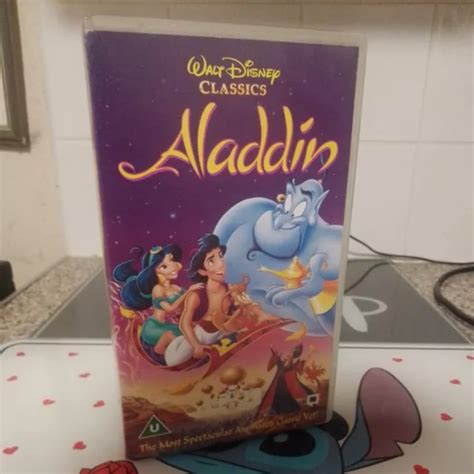 Aladdin Walt Disney Classics 1992 Vhs Video Tape Vgc £499