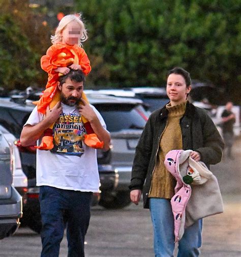 Shia Labeouf Mia Goth Out With Daughter After Divorce Rumors