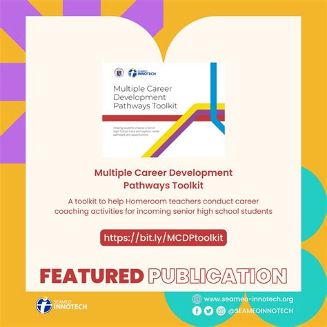 Seniorhighschool Careerpathways Careercoaching Mcdptoolkit Seameo