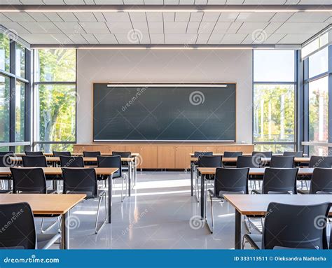 Designing Modern Organized Classrooms With Bright Spacious