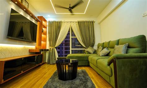 3 Bedroom 1700 Sqft Interior Design By Qbic Builders And Developers In Ernakulam Kerala