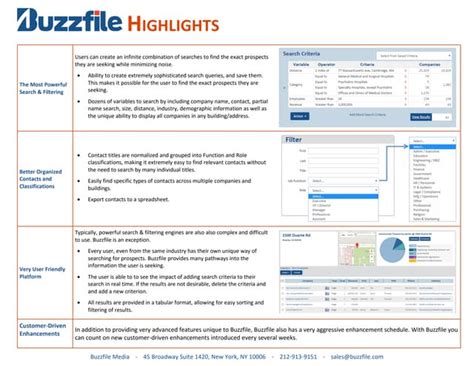 Buzzfile Professional Sales Prospecting And Research Resource Pdf