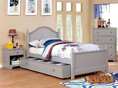 Minot Twin Bed With Trundle And Nightstand Themes Furniture And Homestore