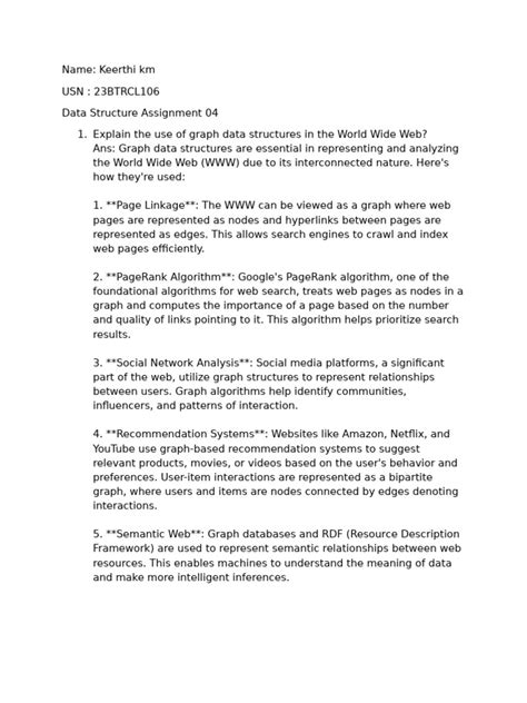 Data Structure Assignment 04 Pdf