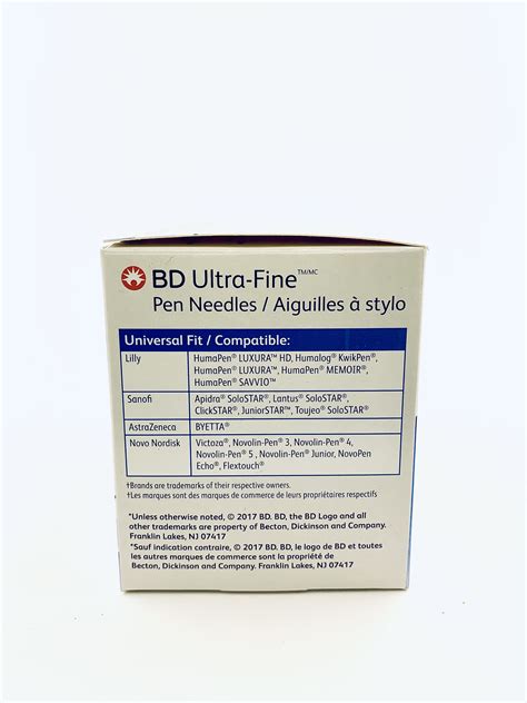 Shop Bd Ultra Fine Pen Needles 8mm X 31g Box Of 100 Richmond Square
