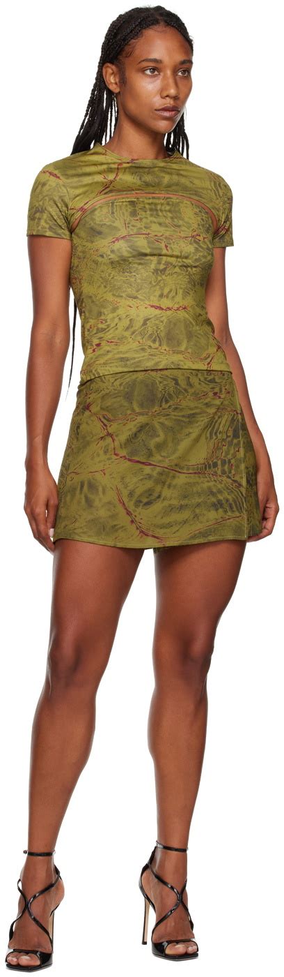 Binya Ssense Exclusive Green Mapa Top Binya