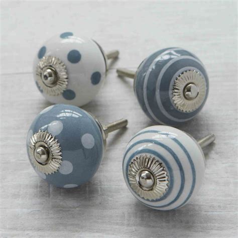 Colourful Ceramic Cupboard Door Knobs For Chest Of Drawers Wardrobe Ebay