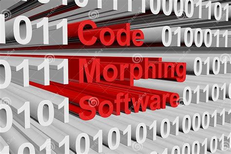 Code Morphing Software Stock Illustration Illustration Of Render