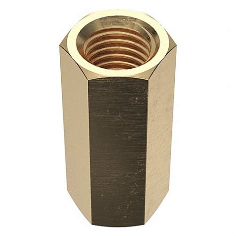Plain C36000 Coupling Nut 1hy70250019bg Grainger