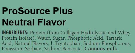 Prosource Plus Liquid Protein Supplement Medtrition 11651 11454