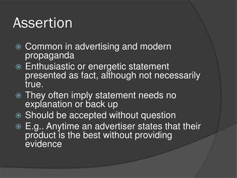 Ppt Propaganda Terms Powerpoint Presentation Free Download Id2494854