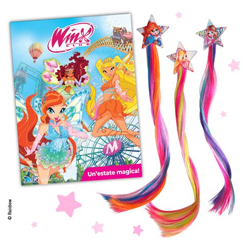 Winx Club Magazine Extension Per Capelli Tridimensional Srl