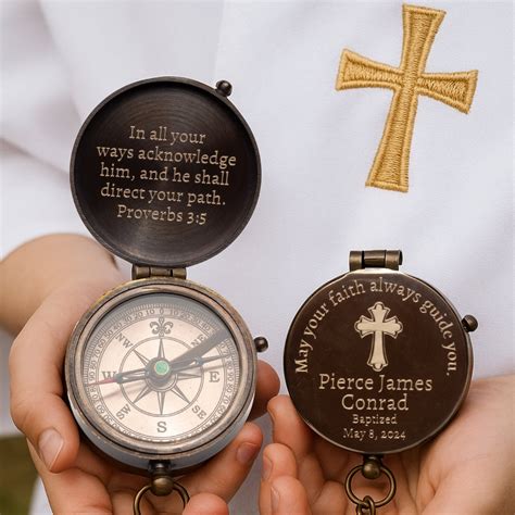 Christian And Religious Compasses Baptism Confirmation And First Communi