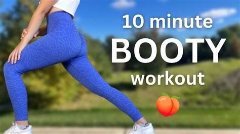 10 Minute Booty Workout No Equipment Needed 🍑 Youtube