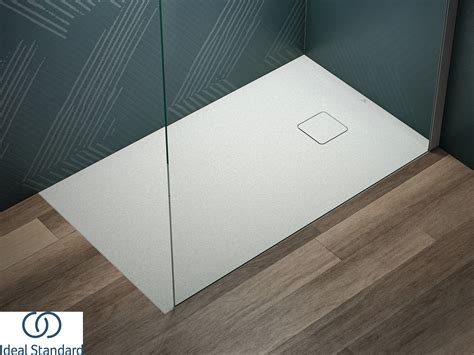 Piatto Doccia Ideal Standard Ultra Flat Evo 120x70 Cm In Resina Bianco