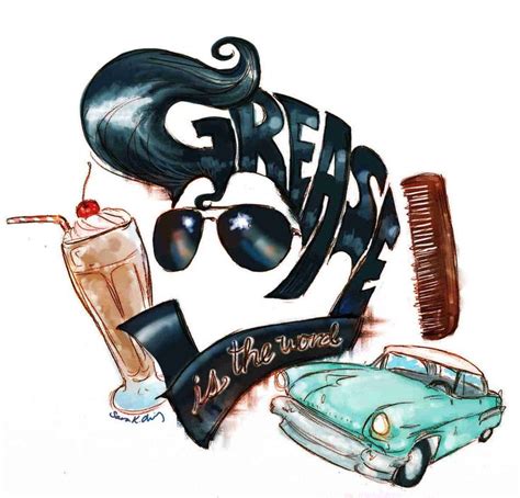 Grease Logo By Kumu18 On Deviantart Grease Movie Grease Musical Grease