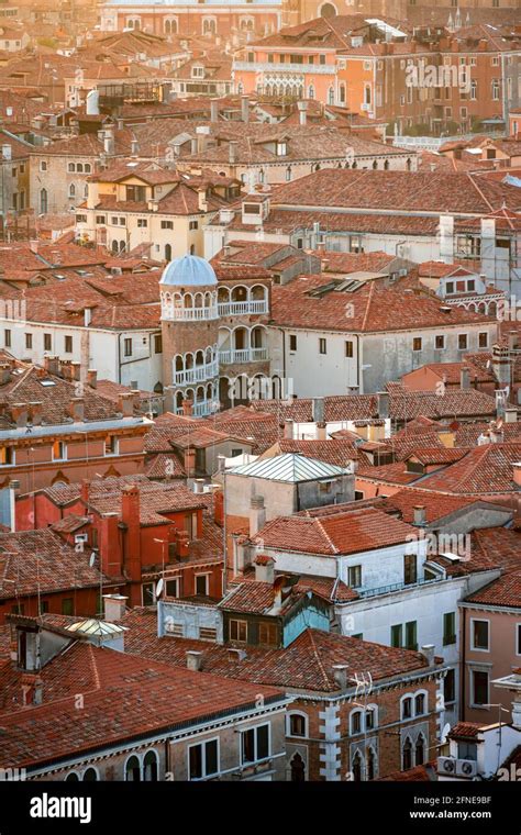 View From The Campanile Di San Marco On Palazzo Contarini Del Bovolo