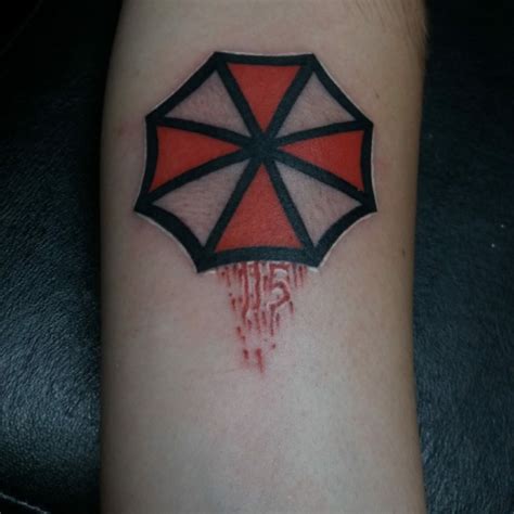 Resident Evil Umbrella Tattoo