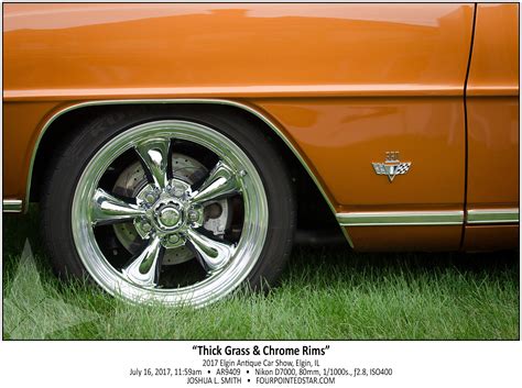 “Thick Grass & Chrome Rims”