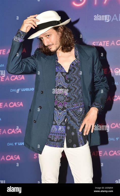 Rome Italien 24th June 2021 The Italian Actor Dario Aita During The