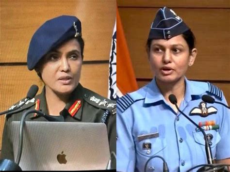Meet Colonel Sofiya Qureshi Wing Commander Vyomika Singh Who Briefed