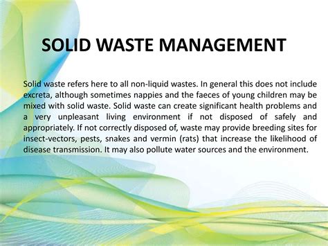 WASTE WASTE MANAGEMENT REDUCE, REUSE AND RECYCLE.ppt