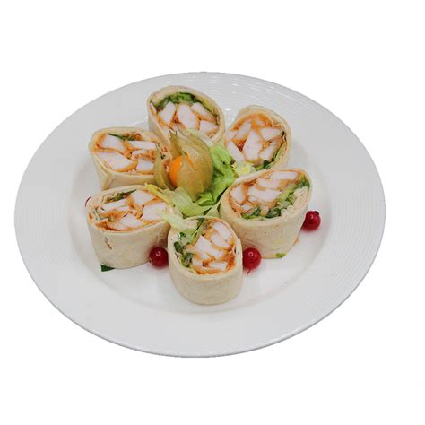 Chicken Goujon And Sweet Chilli Sauce Wrap